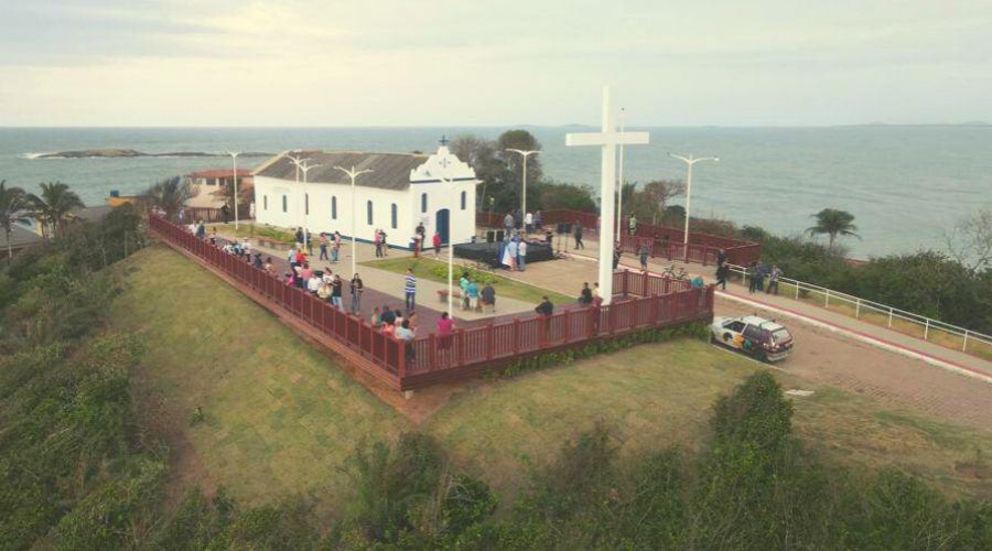 Turismo: Ponta da Fruta ganha mirante 180° no morro da Igreja - Portal 27