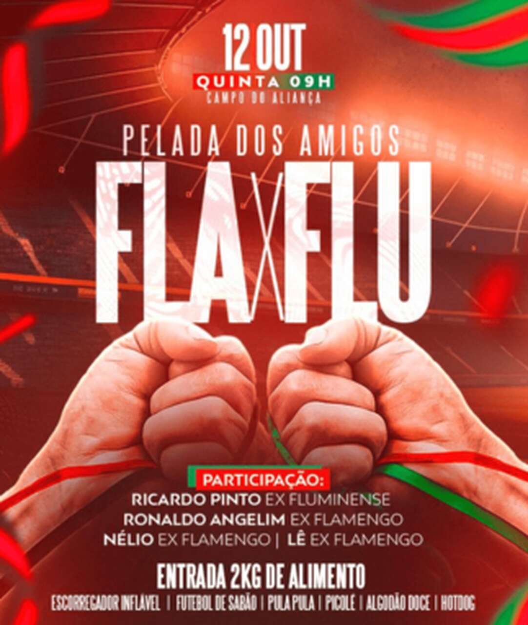 Fla x Flu beneficente: evento reúne ex-jogadores e atrações para ...